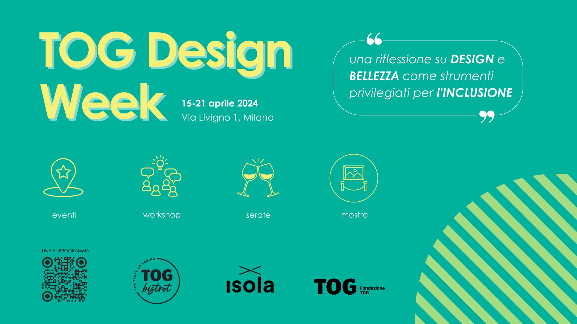 Design week 2024 - TOG diventa sede ospitante di Isola Design Festival ...